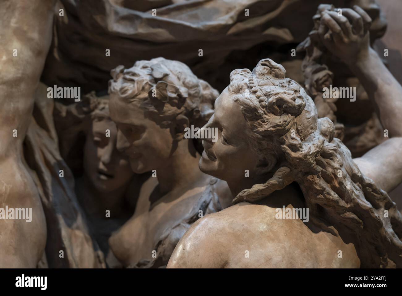 Group of Women, Jean-Baptiste Carpeaux, French sculptor and painter, Ny ...