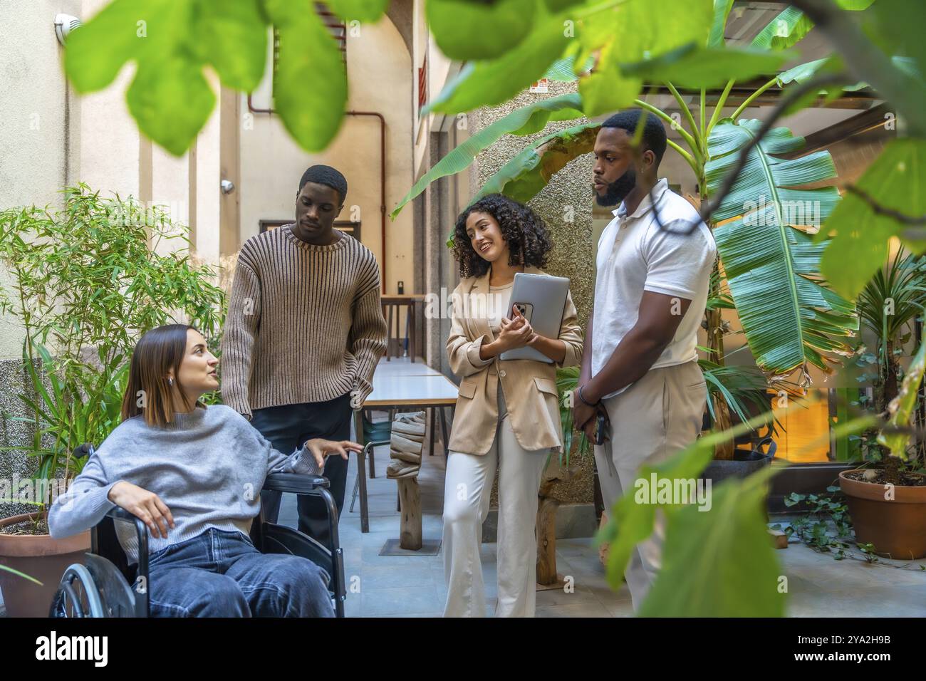 Group diverse adults construction hi-res stock photography and images ...