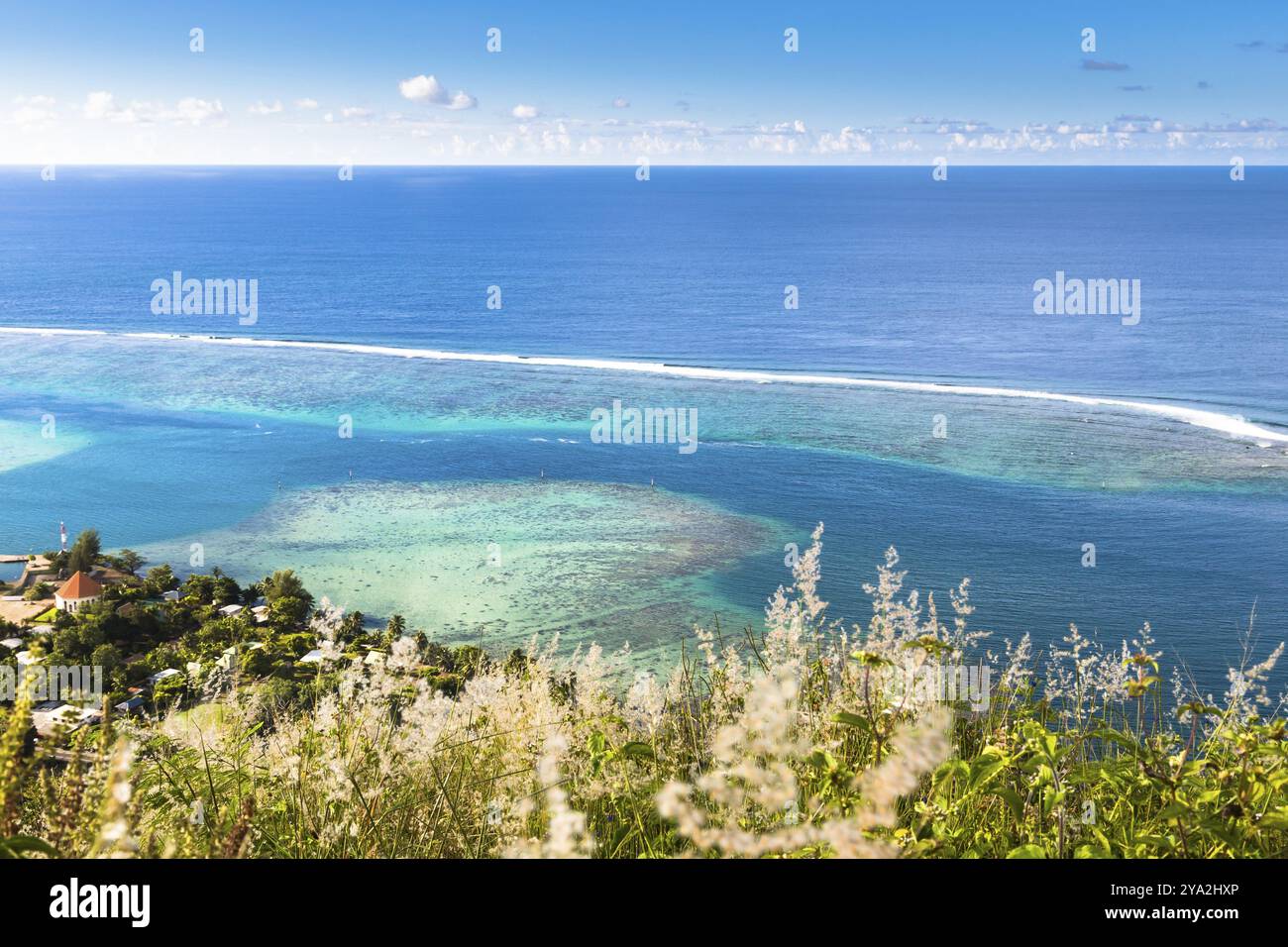 Moorea Island in the French Polynesia Stock Photo - Alamy
