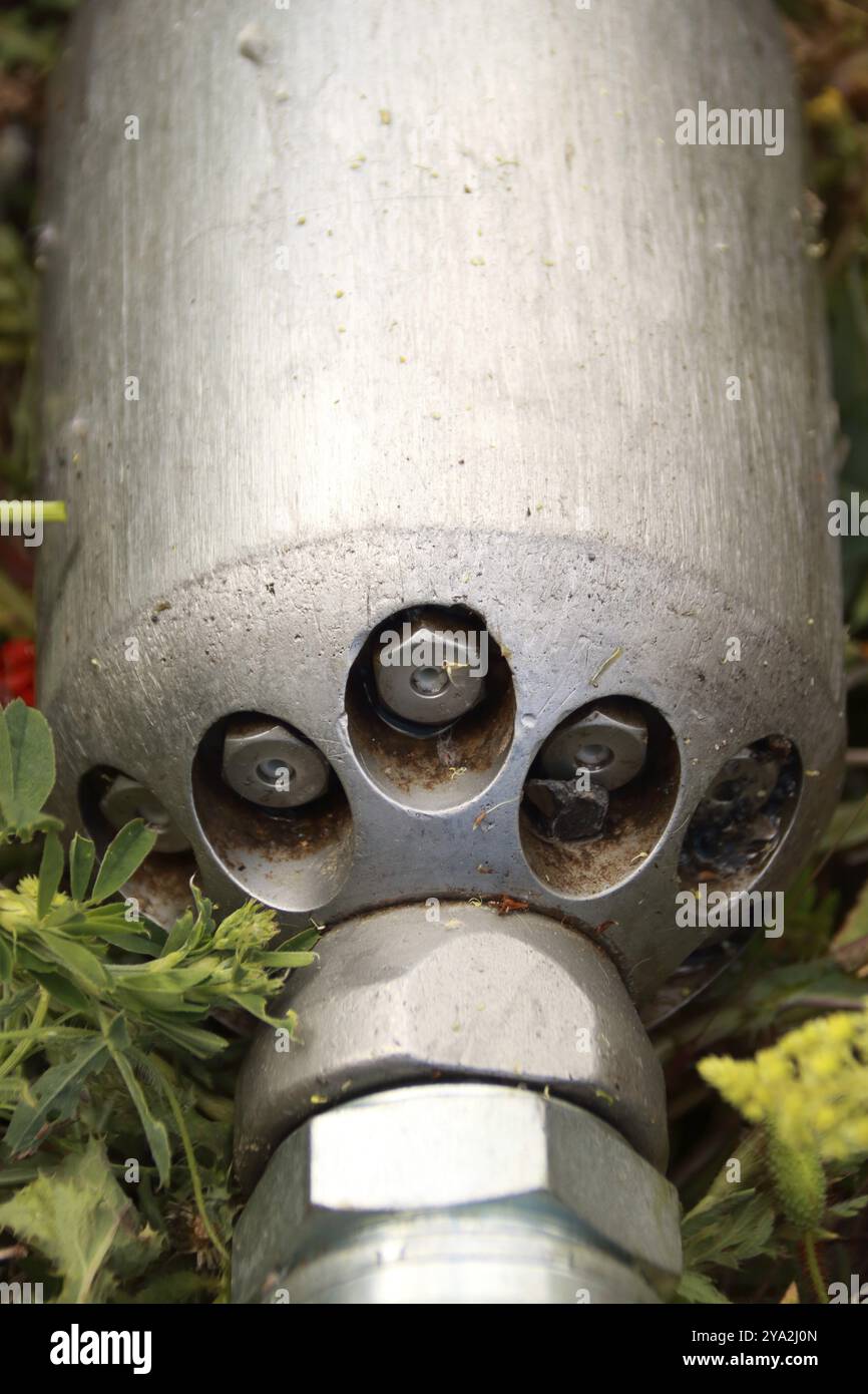 Nozzle for cleaning ducts Stock Photo - Alamy