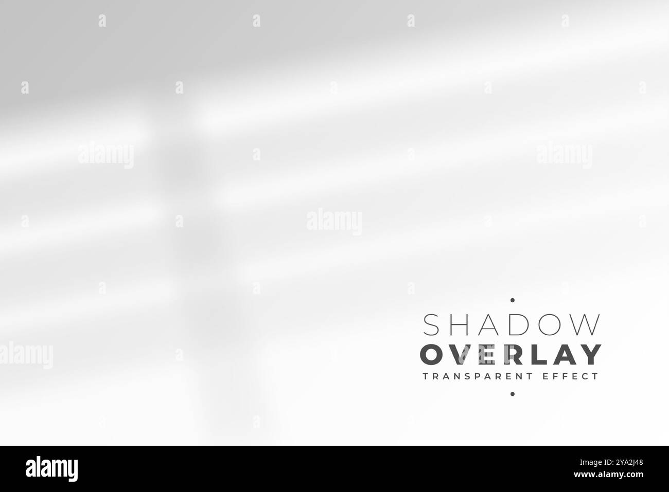 shadow overlay effect from window on transparent surface background ...