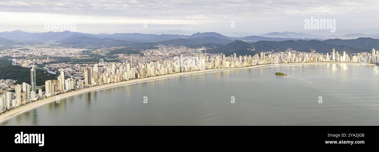 Balneario Camboriu in Santa Catarina. Taquaras Beach and Laranjeiras ...