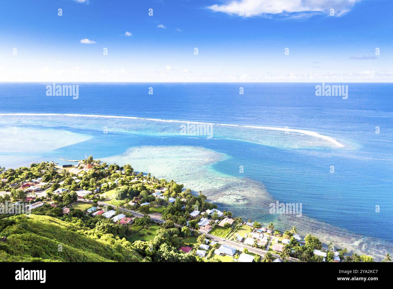 Moorea Island in the French Polynesia Stock Photo - Alamy