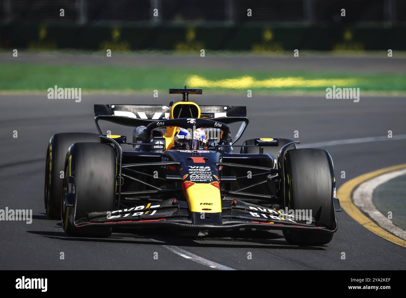 MELBOURNE, AUSTRALIA, MARCH 24: Max Verstappen of the Netherlands ...