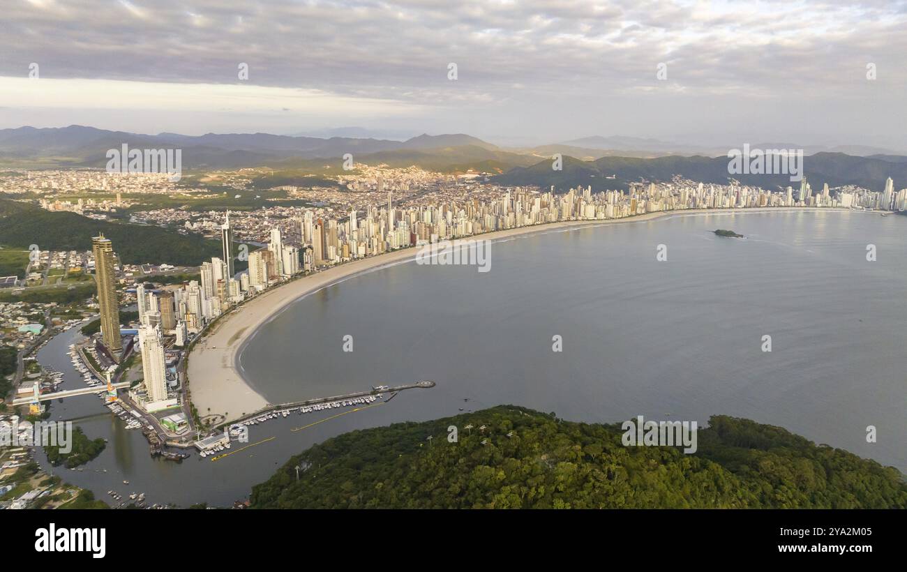 Balneario Camboriu in Santa Catarina. Taquaras Beach and Laranjeiras ...