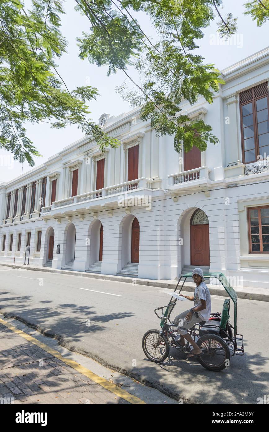 Treasury building in manila philippines intramuros area Stock Photo - Alamy