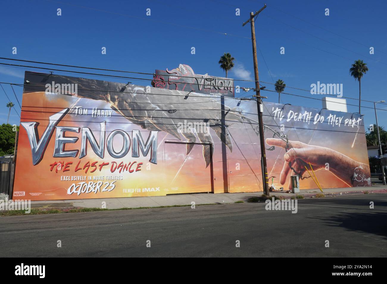 Los Angeles, California, USA 11th October 2024 Venom Tom Hardy ...