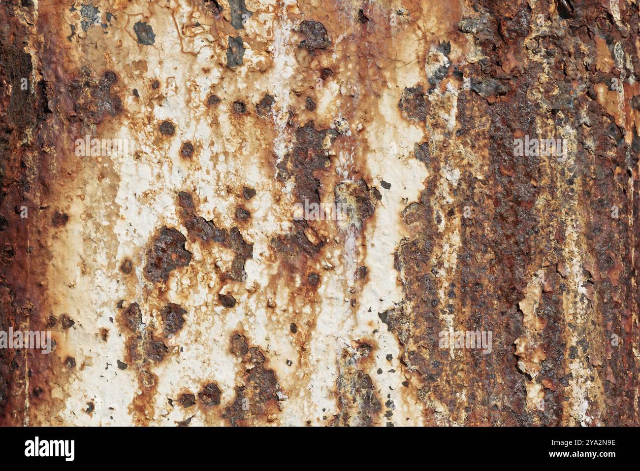Metal surface with rust and paint residue, background Grunge metal ...