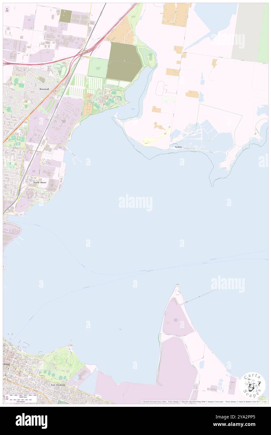South Channel, , AU, Australia, Victoria, S 38 6' 5'', N 144 24' 34 ...