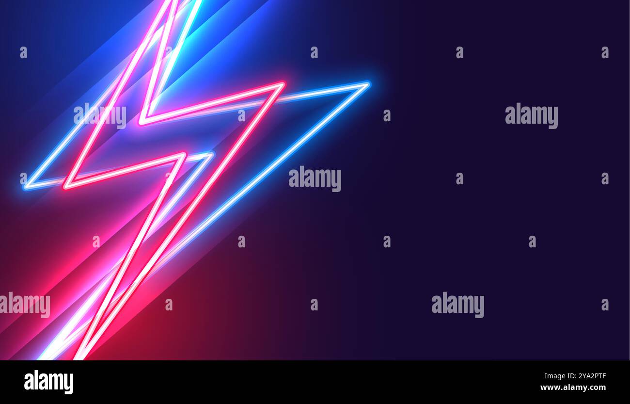 abstract glowing led lines modern wallpaper design vector Stock Vector ...