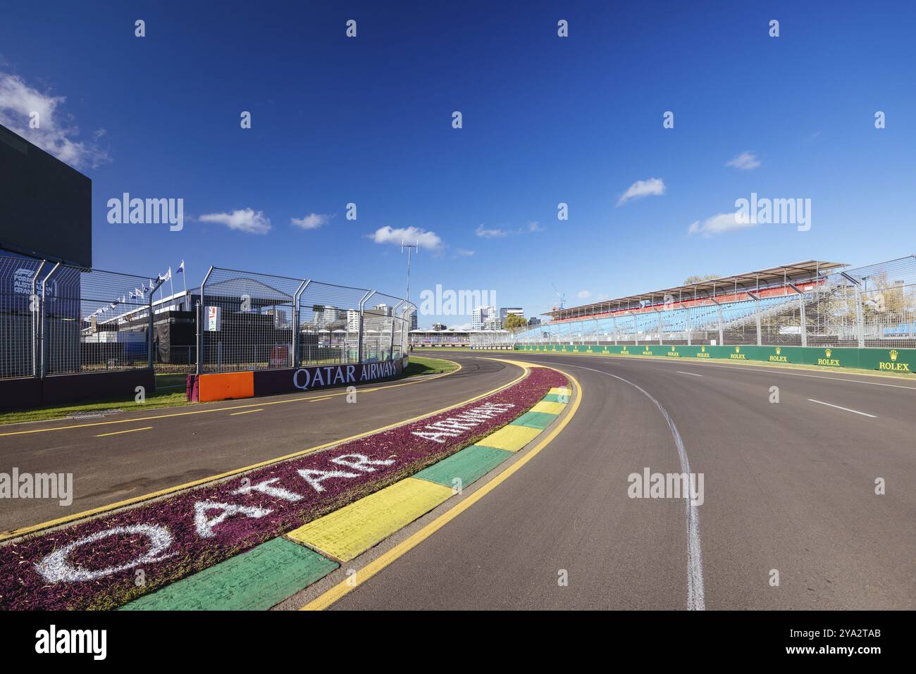 MELBOURNE, AUSTRALIA, MARCH 20: Track atmosphere before the 2024 ...
