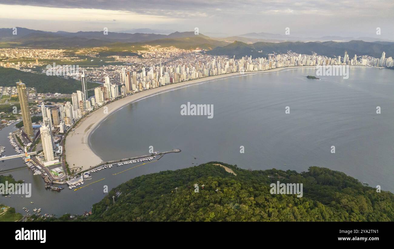 Balneario Camboriu in Santa Catarina. Taquaras Beach and Laranjeiras ...
