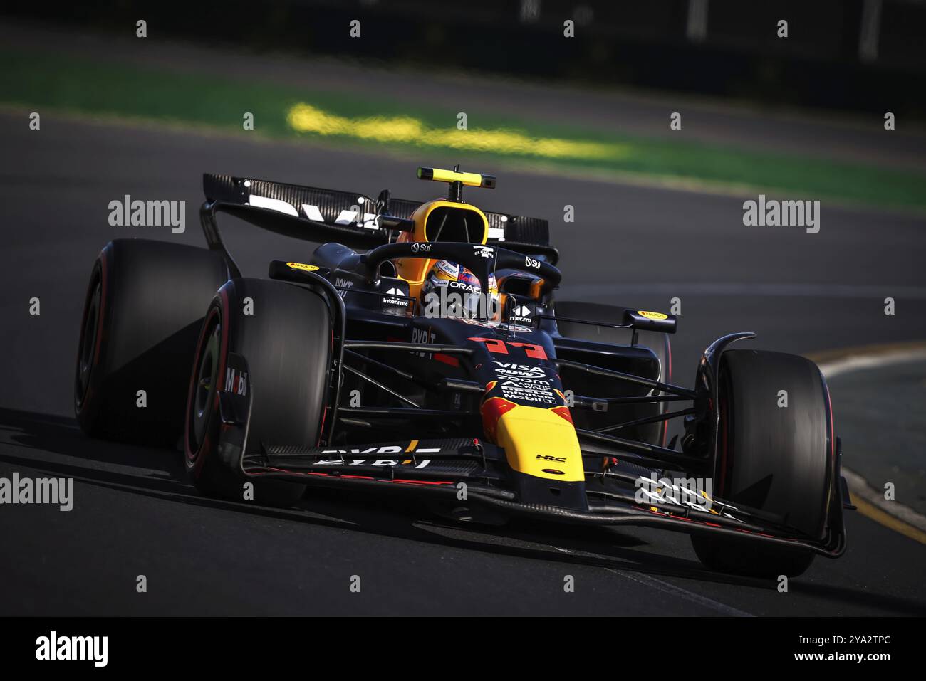 MELBOURNE, AUSTRALIA, MARCH 23: Max Verstappen of the Netherlands drives the Oracle Red Bull ...