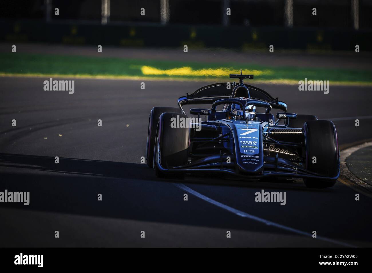 MELBOURNE, AUSTRALIA, MARCH 22: Jak Crawford USA and Dams Lucas Oil ...