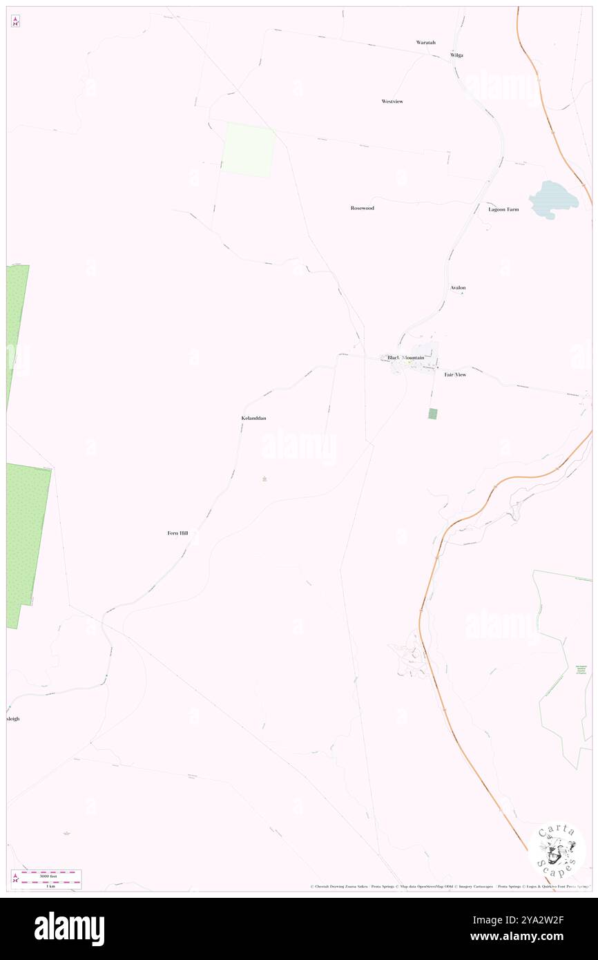 East View, Armidale Regional, AU, Australia, New South Wales, S 30 19 ...