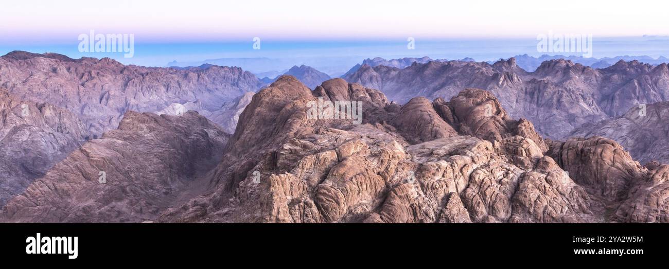 Mount Sinai, Mount Moses in Egypt. Africa Stock Photo - Alamy