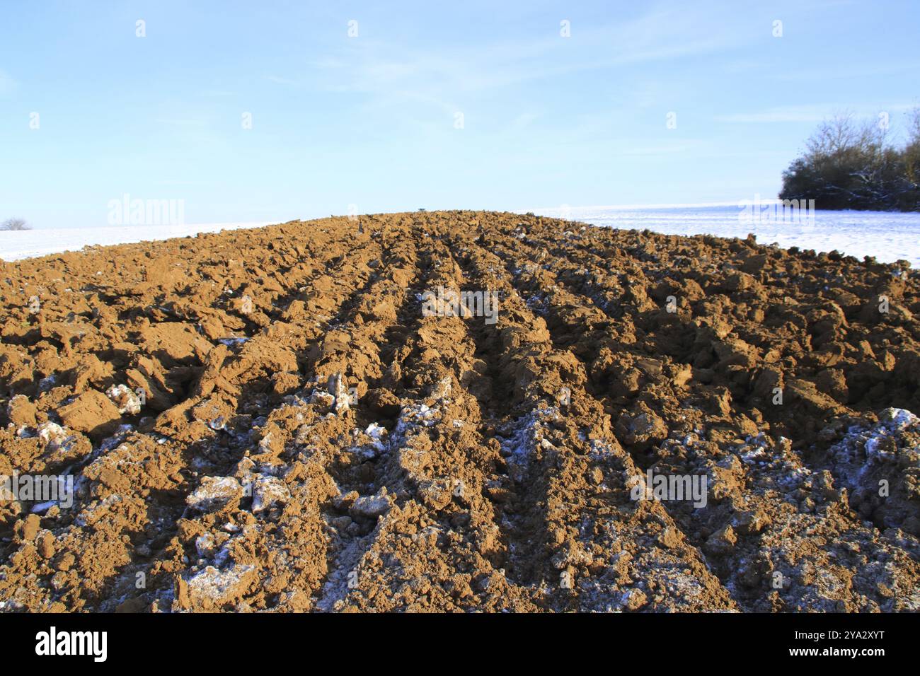 Freshly plowed agricultural fields hi-res stock photography and images ...