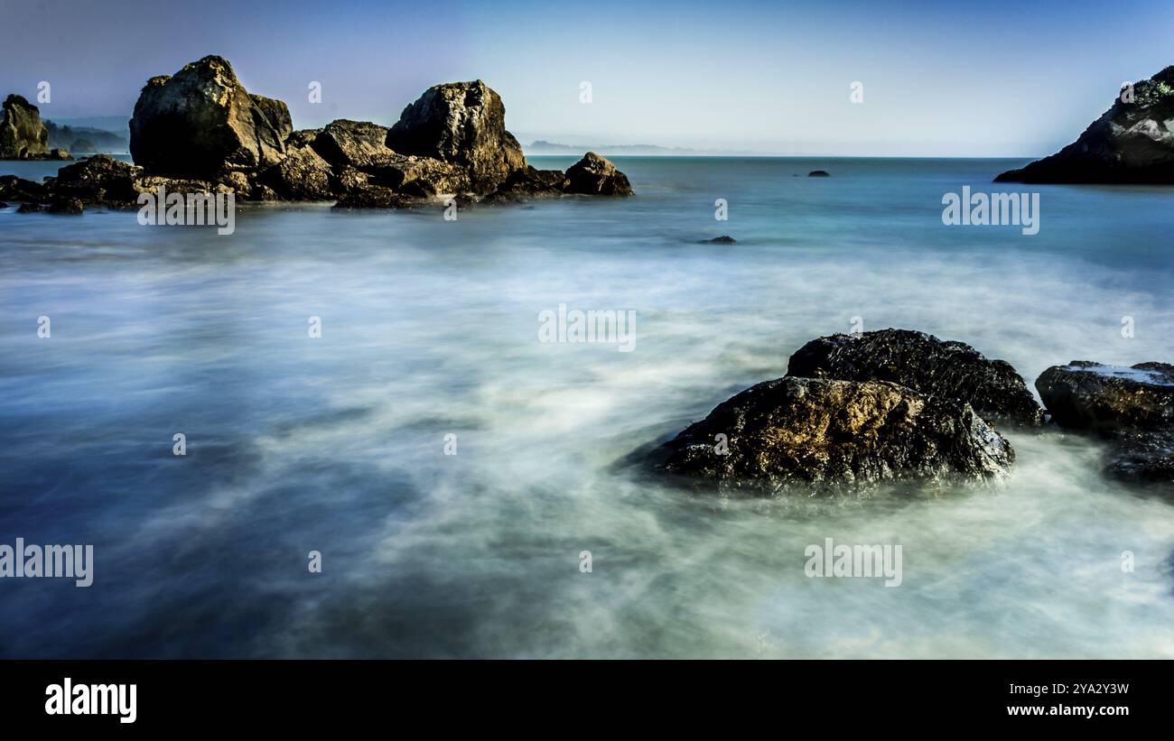 The beautiful Northern California shoreline Stock Photo - Alamy