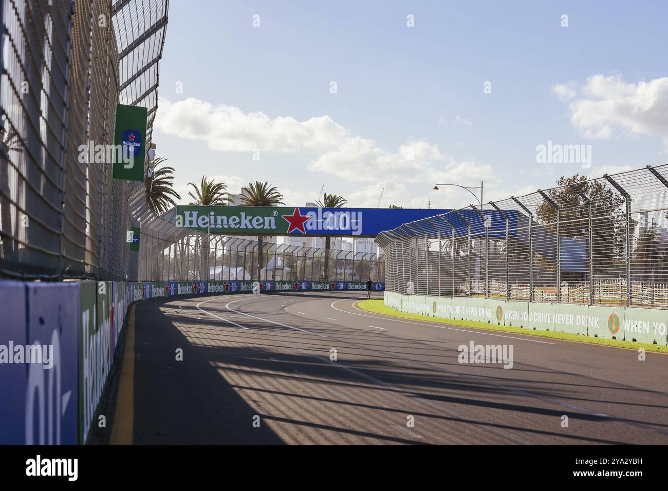 MELBOURNE, AUSTRALIA, MARCH 20: Track atmosphere before the 2024 ...