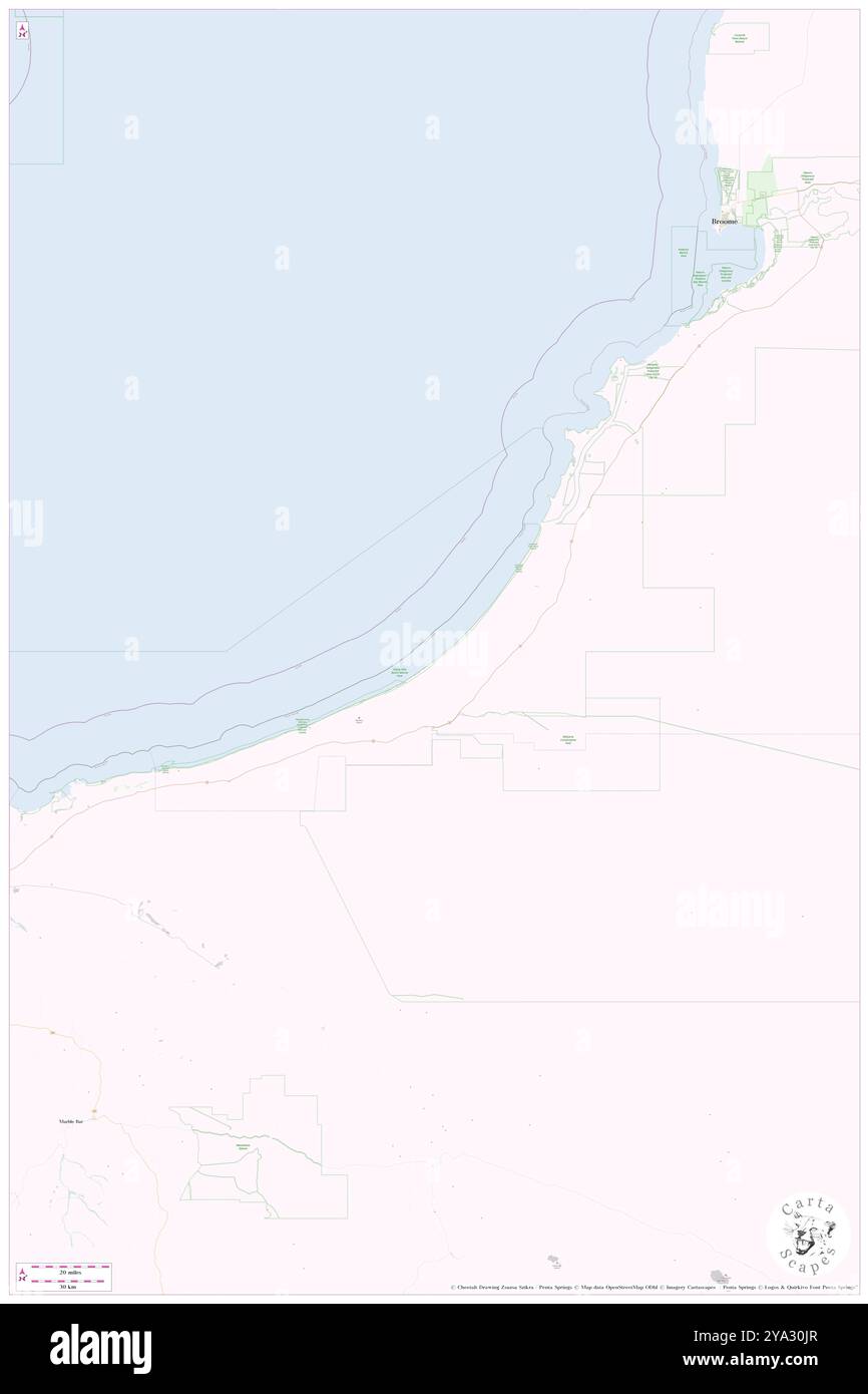 Eighty Mile Beach, , AU, Australia, Western Australia, S 19 42' 33'', N ...