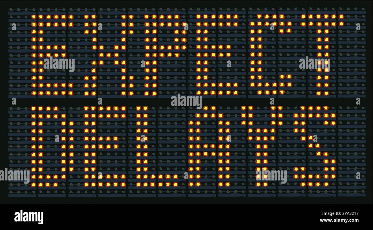 Raster Illustration Of Urban Traffic Congestion Sign Saying Expect ...