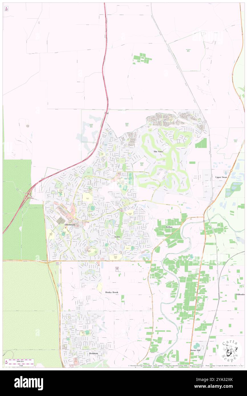 Ellenbrook, Swan, AU, Australia, Western Australia, S 31 46' 2'', N 115 ...