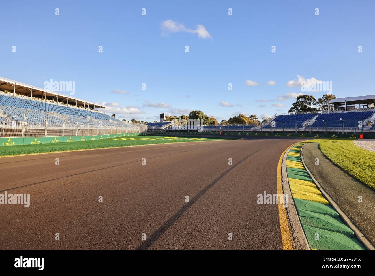 MELBOURNE, AUSTRALIA, MARCH 20: Track atmosphere before the 2024 ...