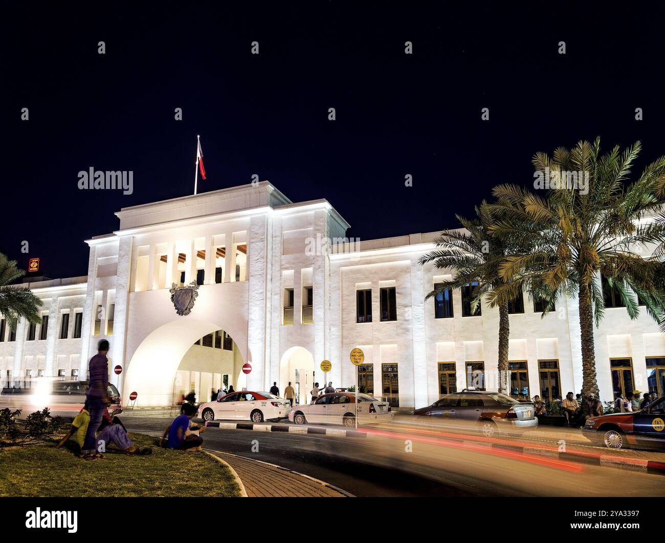 Bab al bahrain in manama bahrain Stock Photo - Alamy