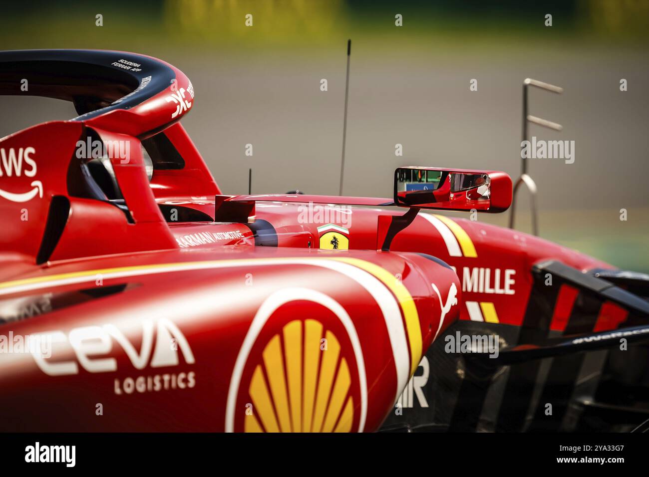 MELBOURNE, AUSTRALIA, MARCH 24: Charles Leclerc of Monaco drives the ...