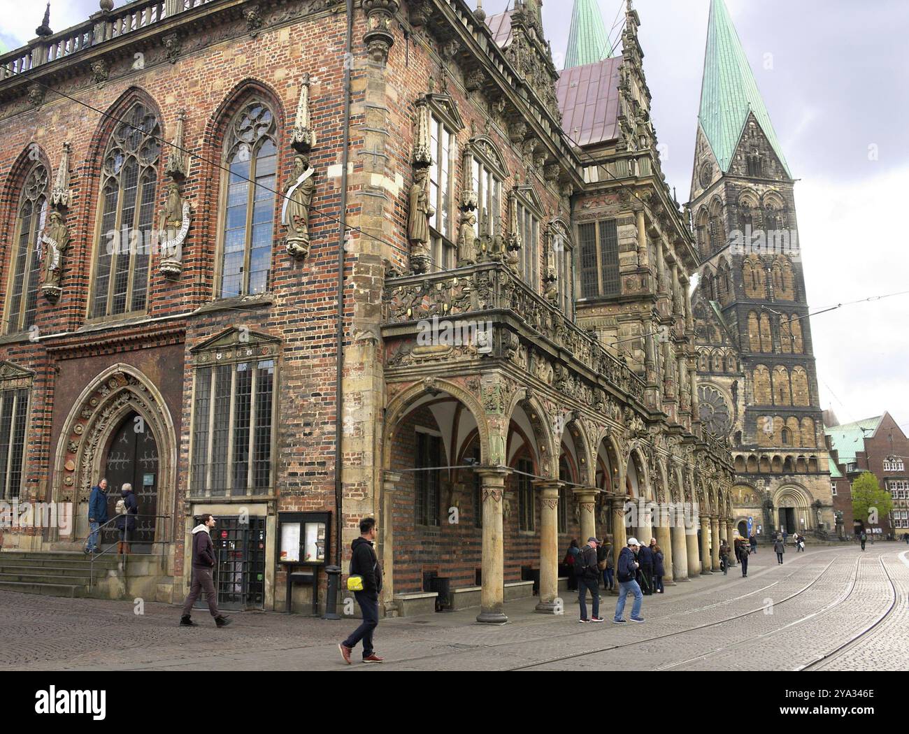 The Bremen Town Hall is one of the most important Gothic and Weser ...