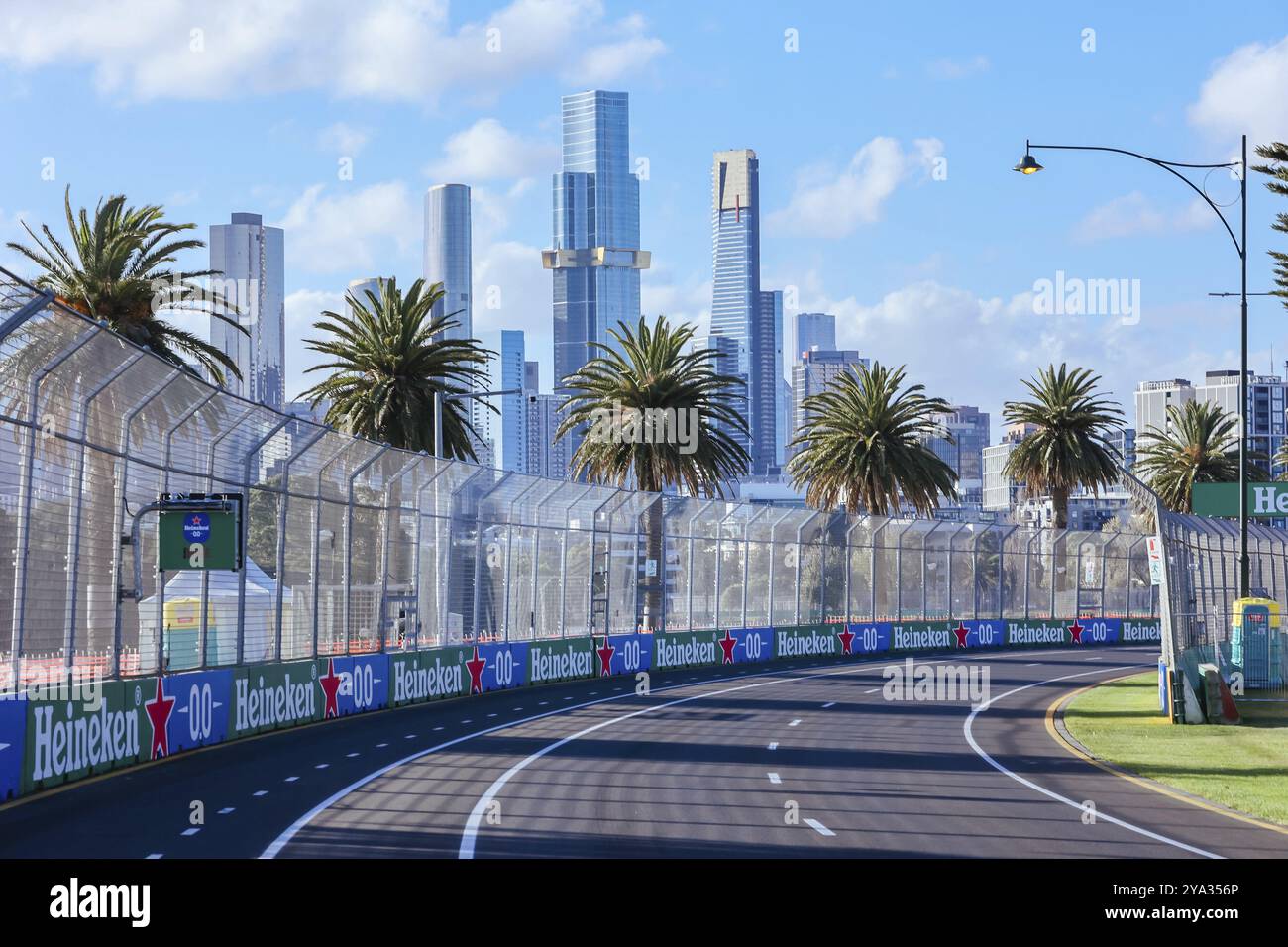 MELBOURNE, AUSTRALIA, MARCH 20: Track atmosphere before the 2024 ...