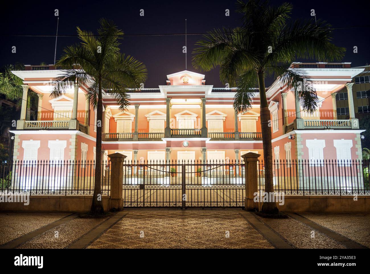 Colonial government headquarters building in macau macao china Stock ...