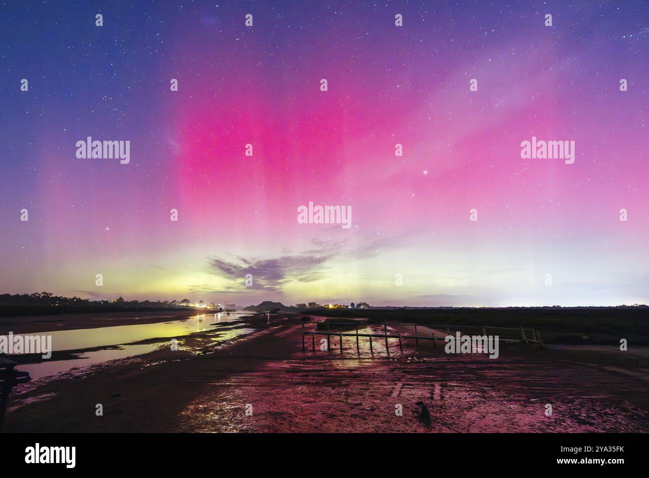 MELBOURNE, AUSTRALIA, AUGUST 12: Increased solar activity results in ...