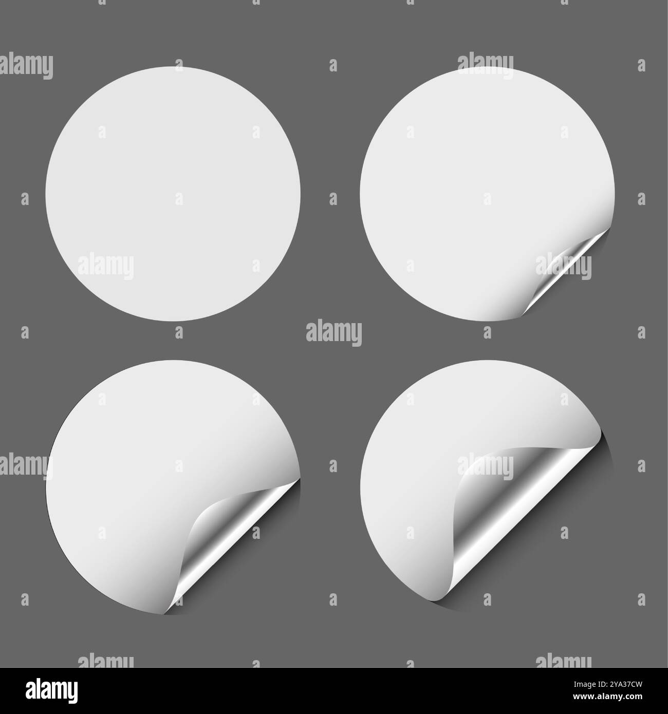 Circular sticker vector vectors hi-res stock photography and images - Alamy