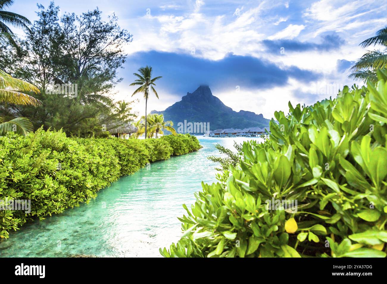 Bora Bora Island, French Polynesia, Oceania Stock Photo - Alamy