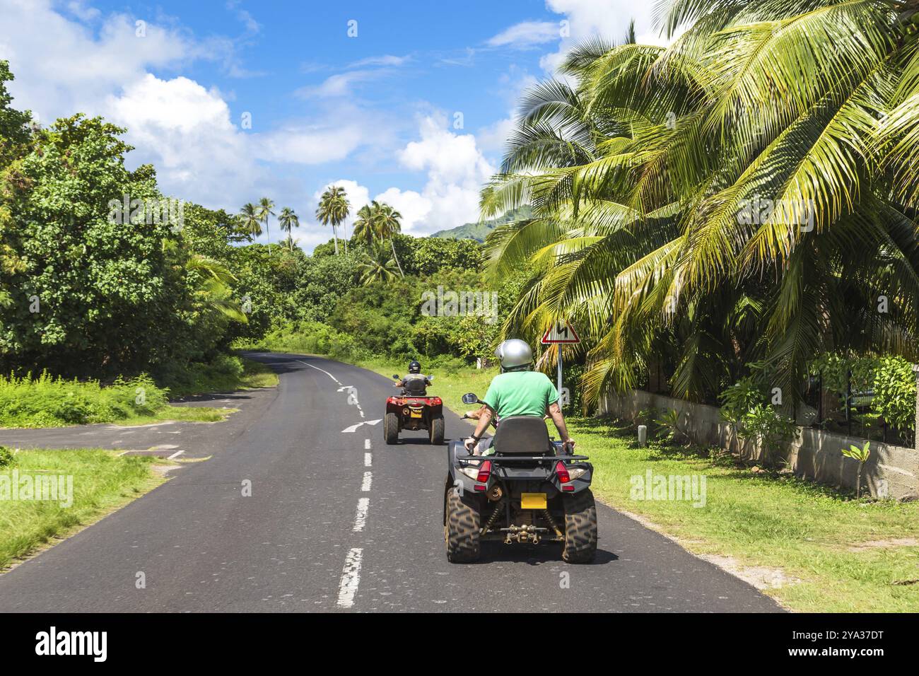Moorea Island in the French Polynesia Stock Photo - Alamy