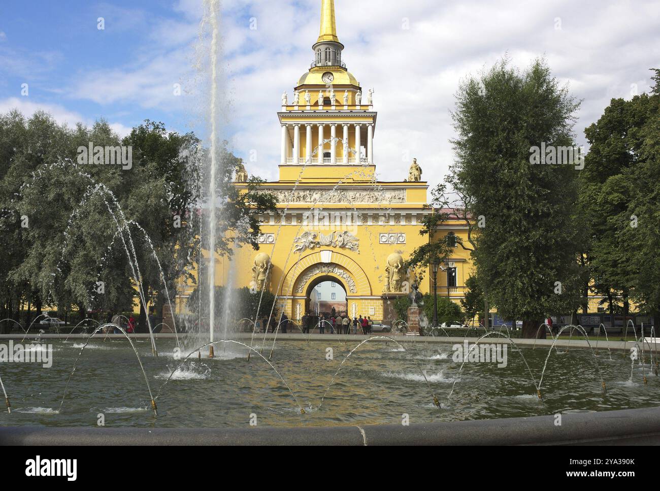 The Admiralty is an architectural monument of Saint Petersburg and ...