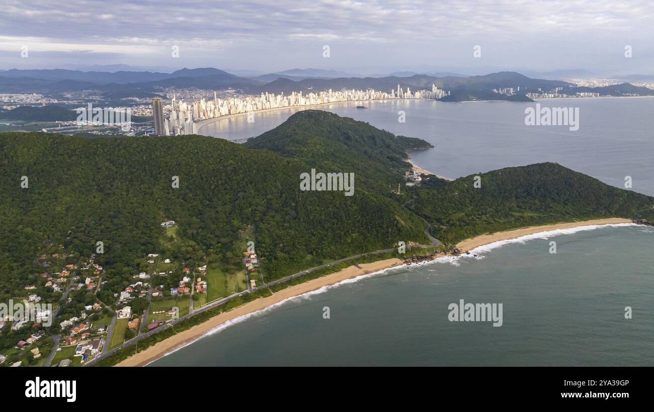 Balneario Camboriu in Santa Catarina. Taquaras Beach and Laranjeiras ...