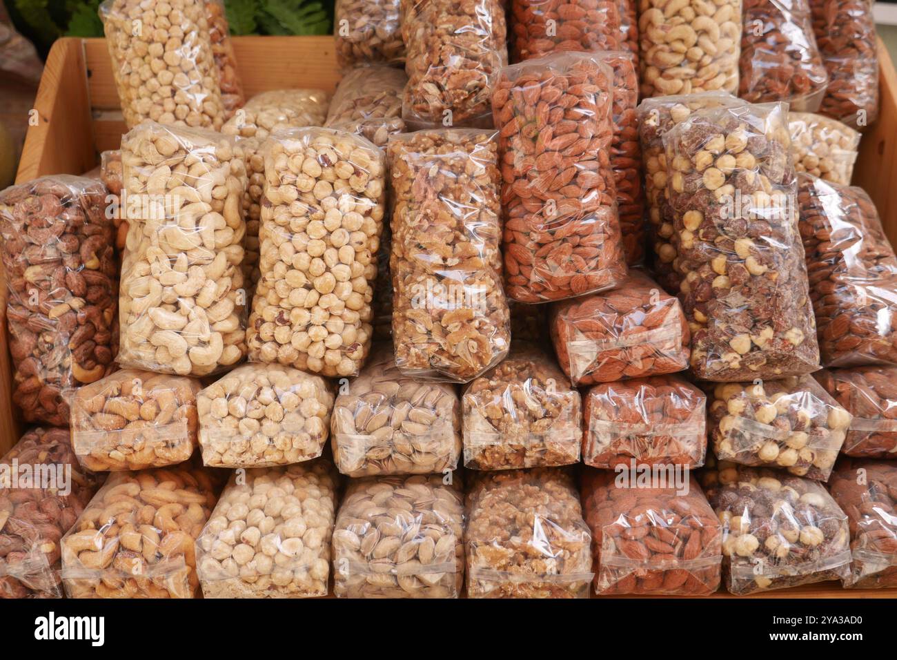 Packet of mixed nuts and fruits hi-res stock photography and images - Alamy