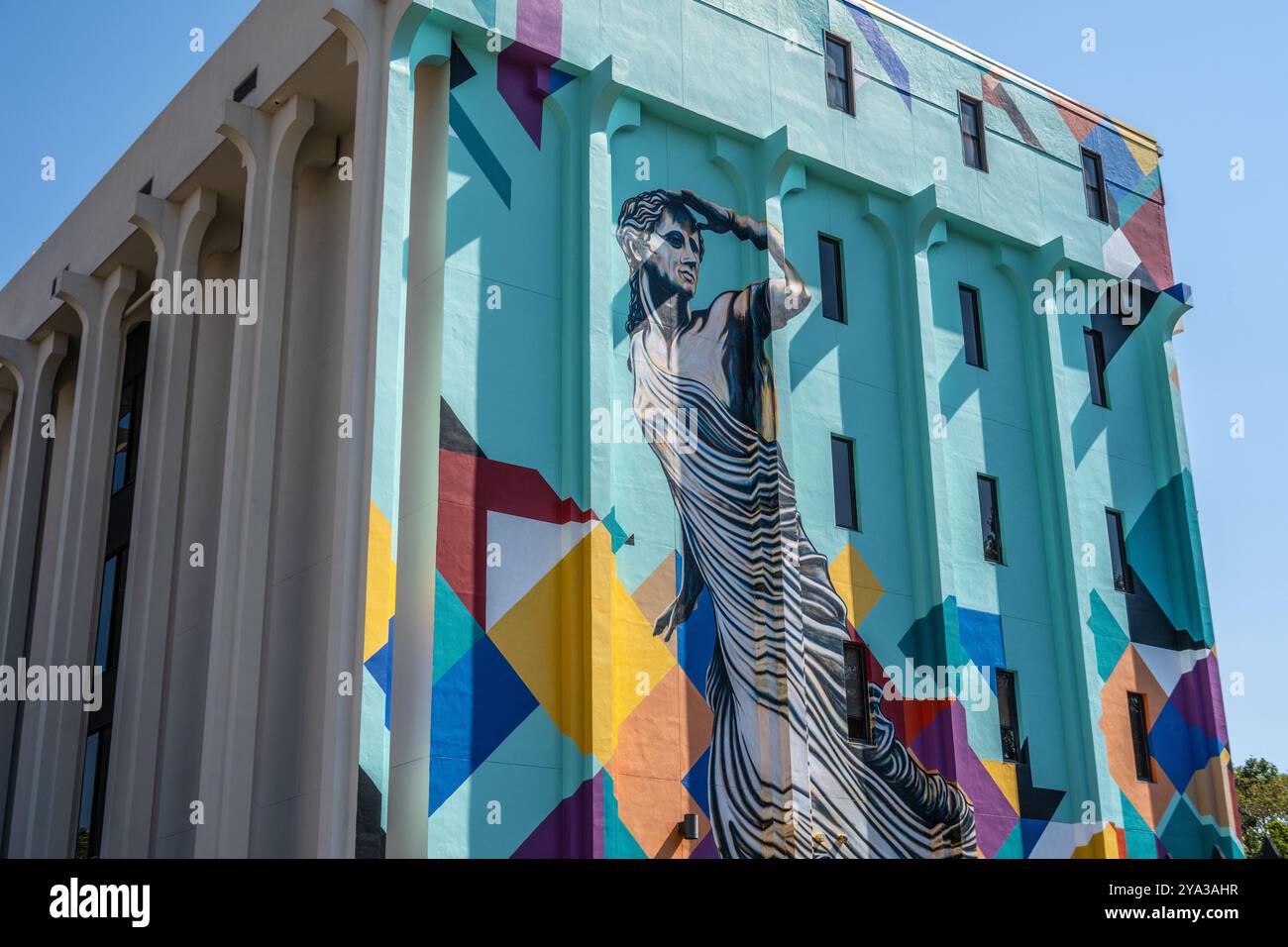 Mrs columbus mural hi-res stock photography and images - Alamy