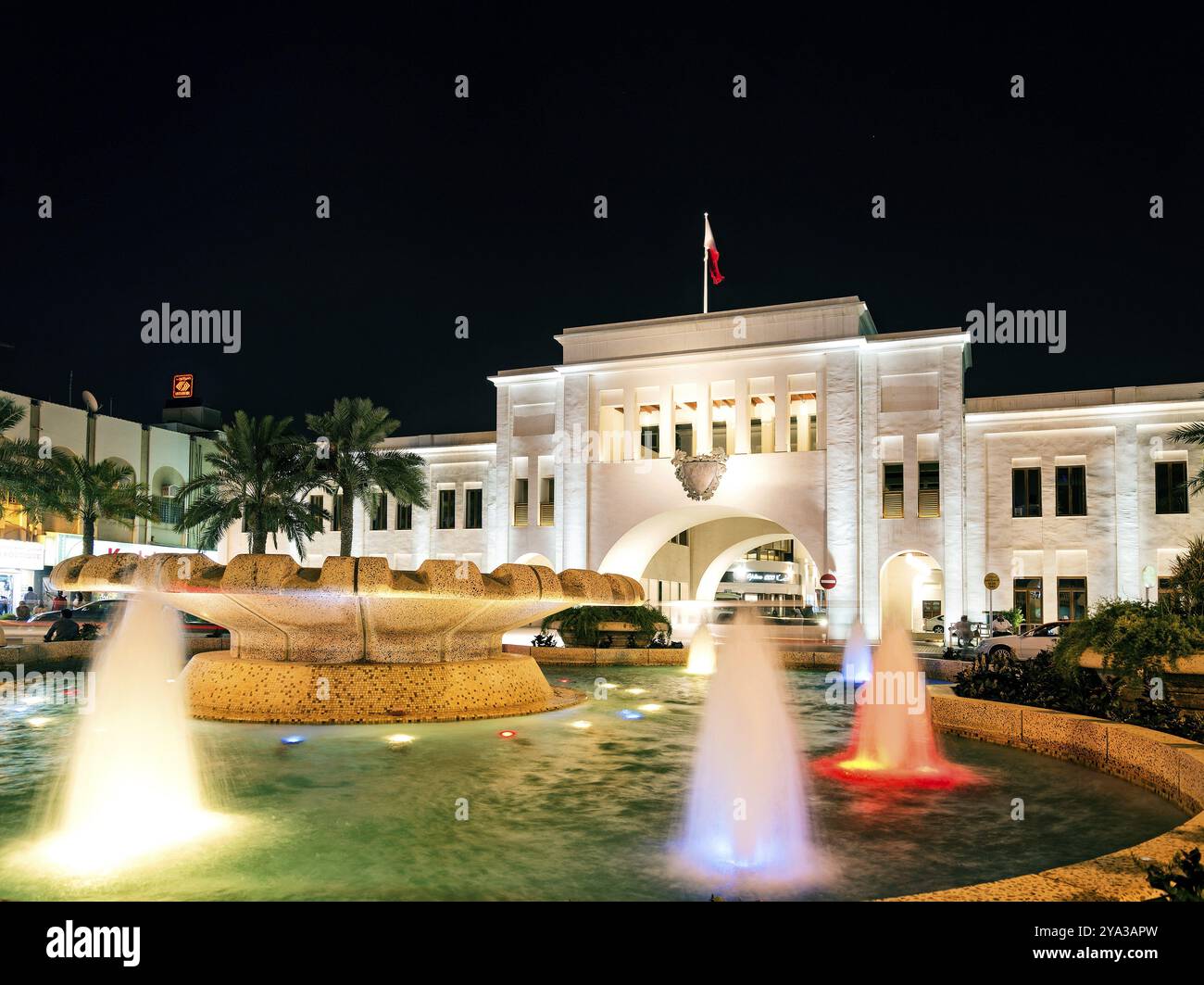 Bab al bahrain in manama bahrain Stock Photo - Alamy