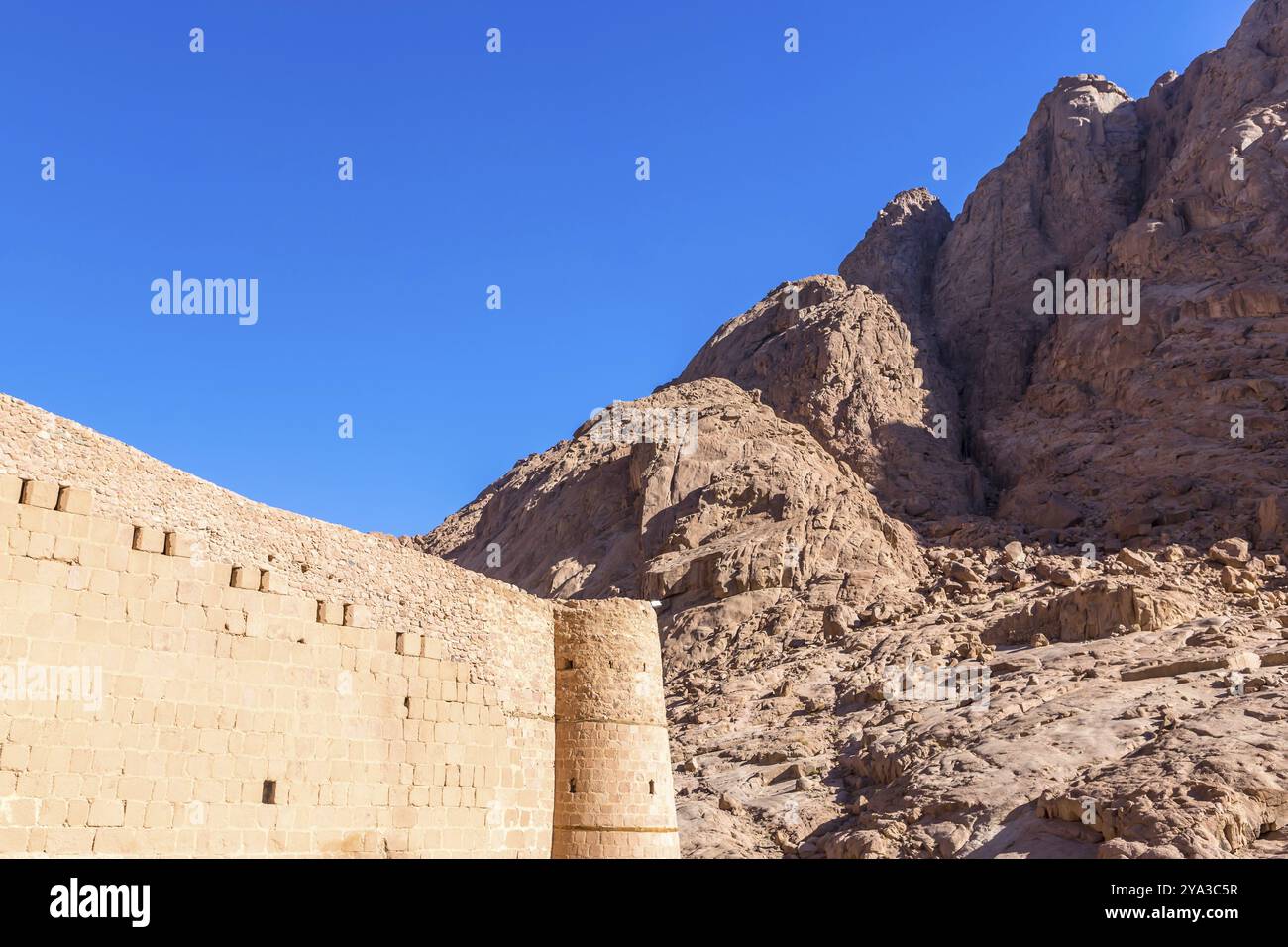 Mount Sinai, Mount Moses in Egypt. Africa Stock Photo - Alamy