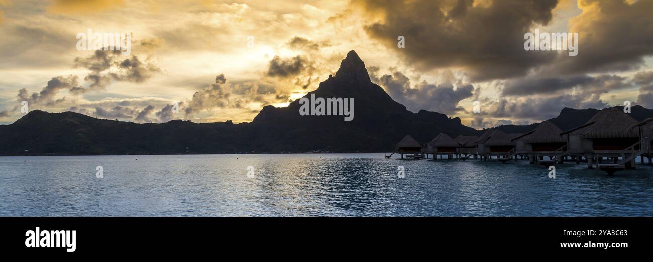 Scenic tropical view tahiti island hi-res stock photography and images ...