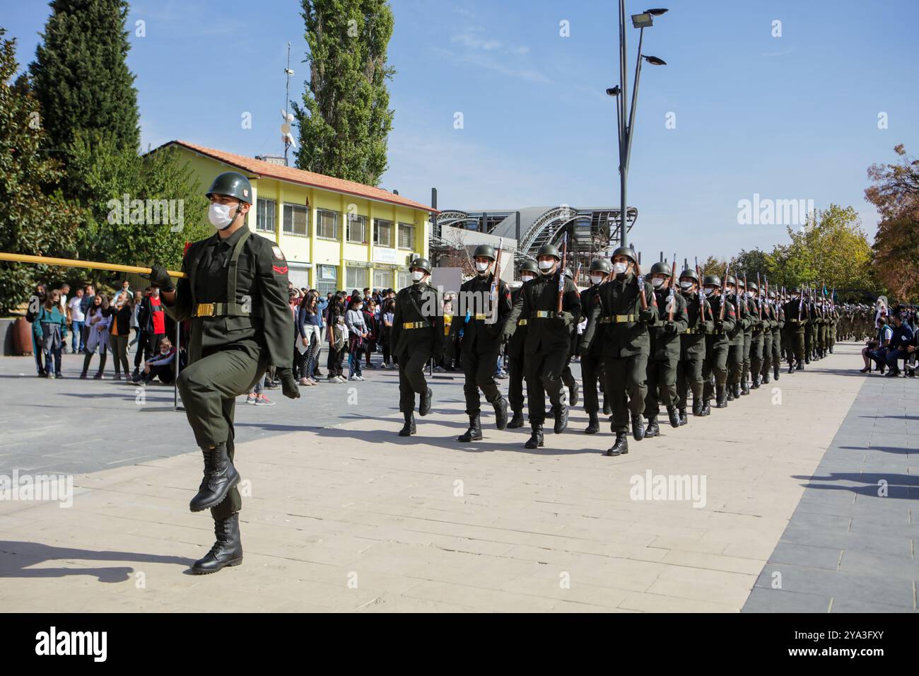 Gaziantep, Turkey. 29 October 2021. The military, gendarme, and police ...