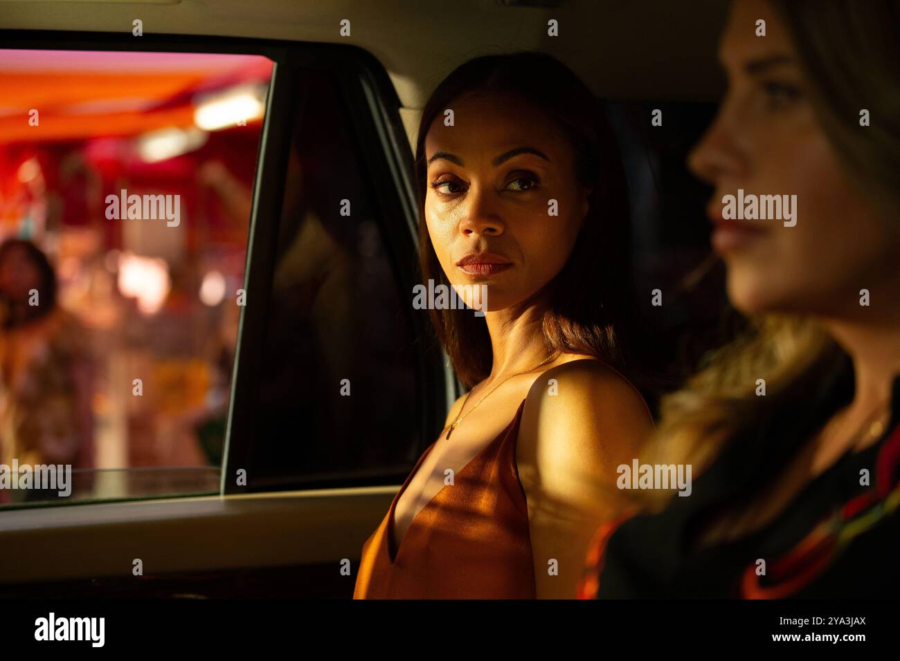 ZOE SALDANA and CARLA SOFIA GASCON in EMILIA PEREZ (2024), directed by ...