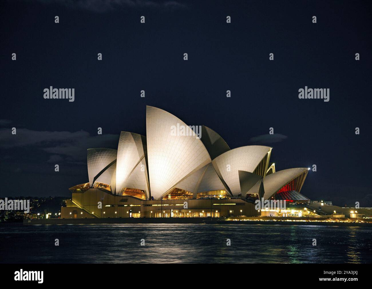 Sydney opera house landmark at night in australia Stock Photo - Alamy