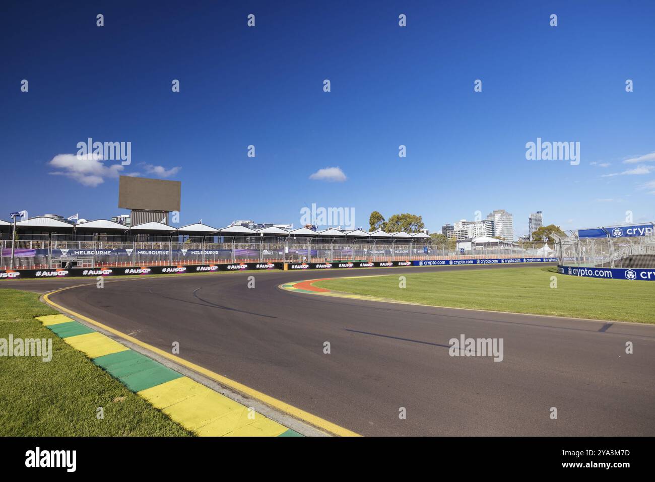 MELBOURNE, AUSTRALIA, MARCH 20: Track atmosphere before the 2024 ...
