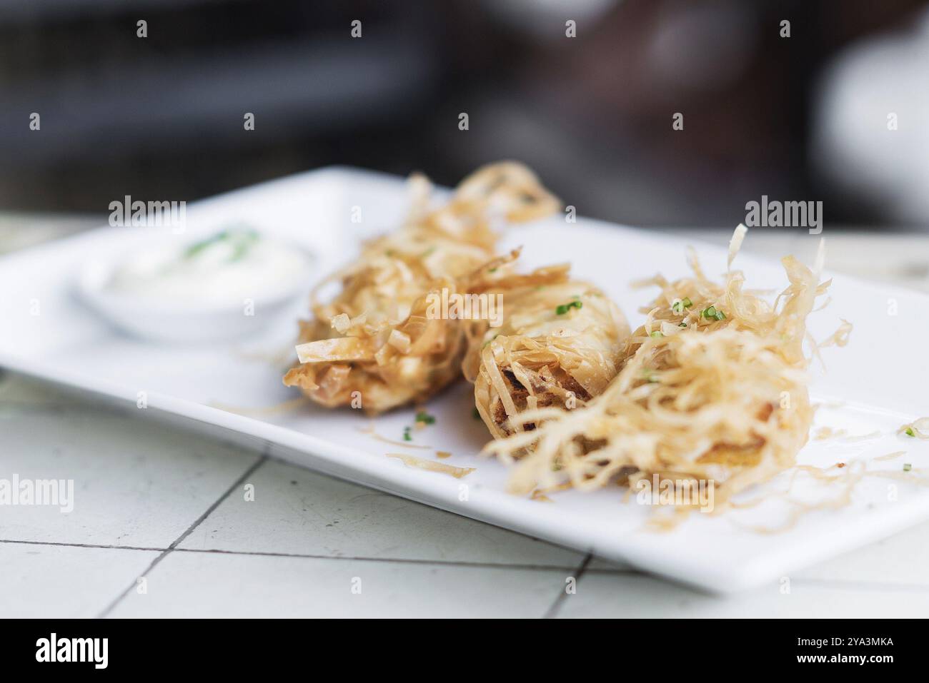 Fried spring rolls vegetables hi-res stock photography and images - Alamy
