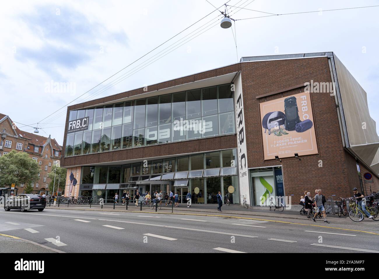 Copenhagen, Denmark, June 30, 2023: Exterior View of Frederiksberg ...