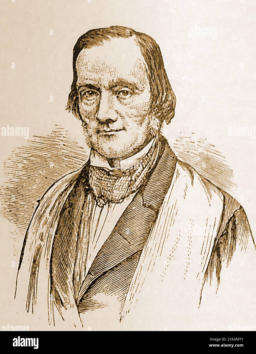 A late 19th century portrait of SIR Richard Owen ,English Biologist ...